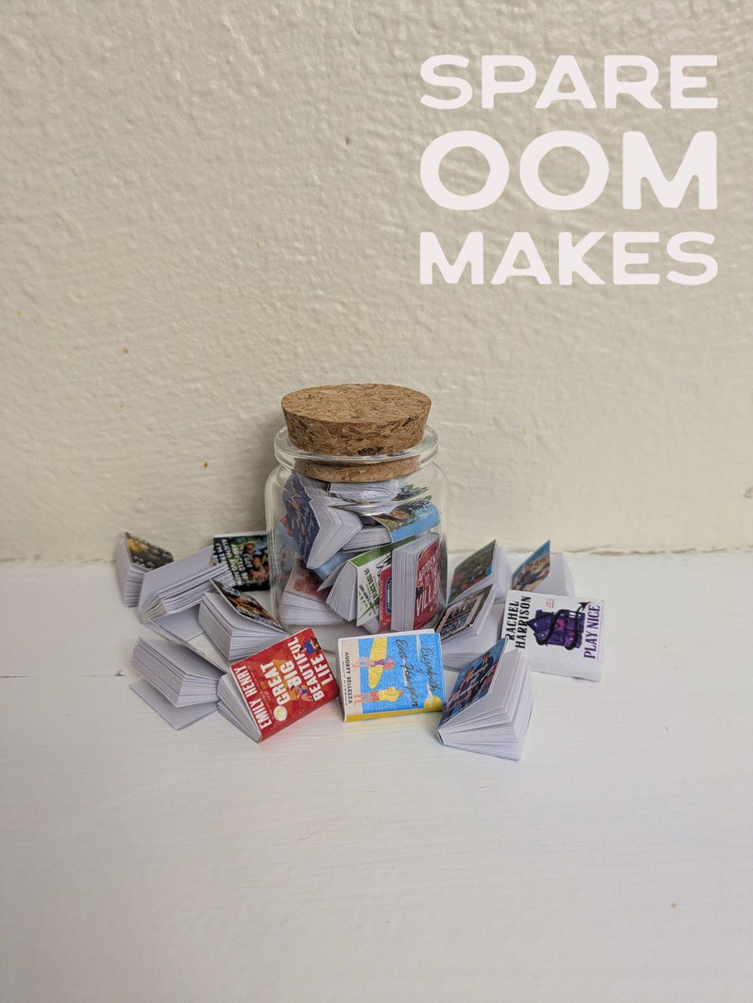 To Be Read Book Jar Kit. Make Your Own Mystery TBR Book Jar! Cute Fun ...