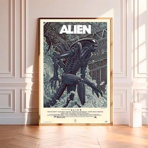 Alien Movie Poster - Etsy
