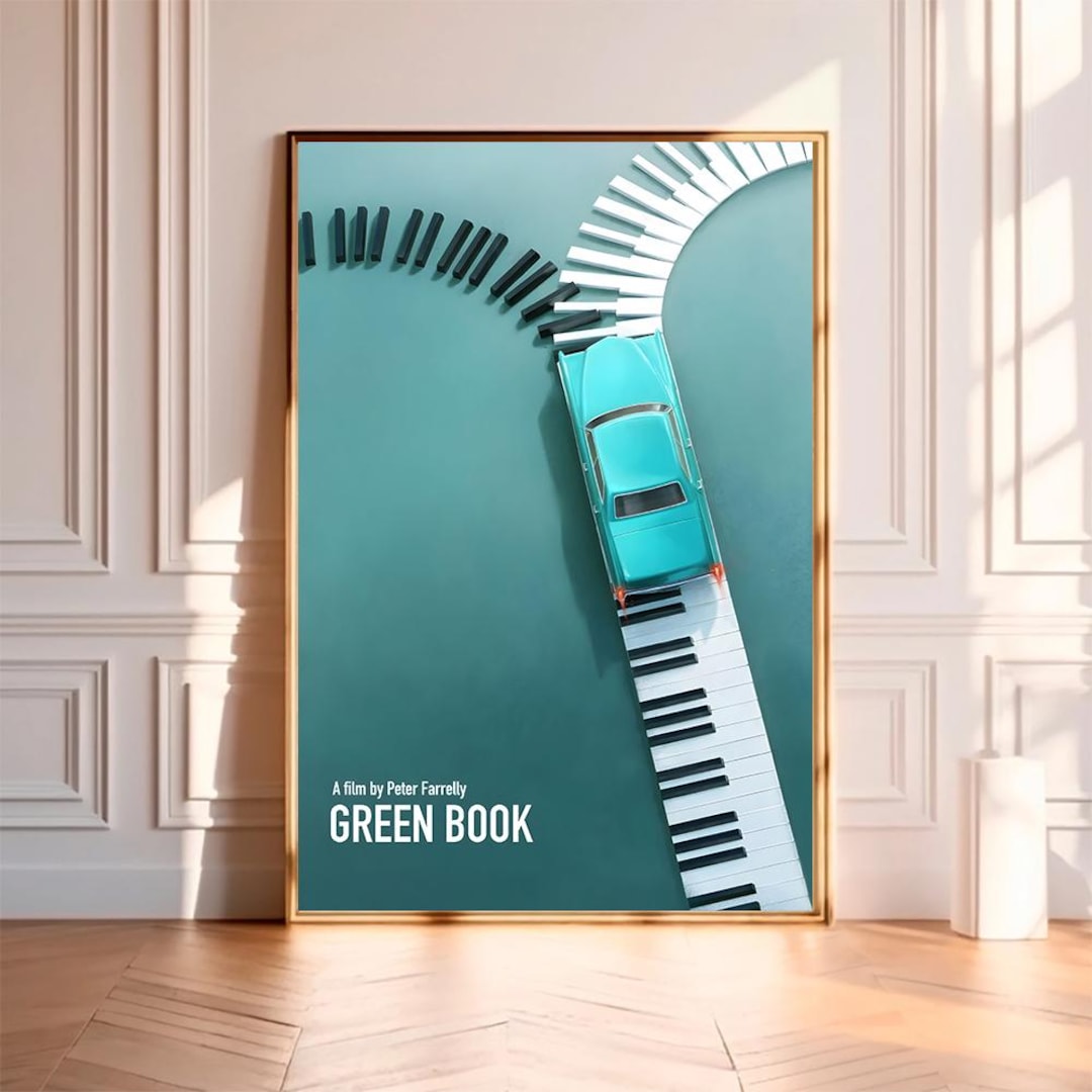 Green Book (2018)--movie Poster,high Quality Canvas Print, Wall Art ...