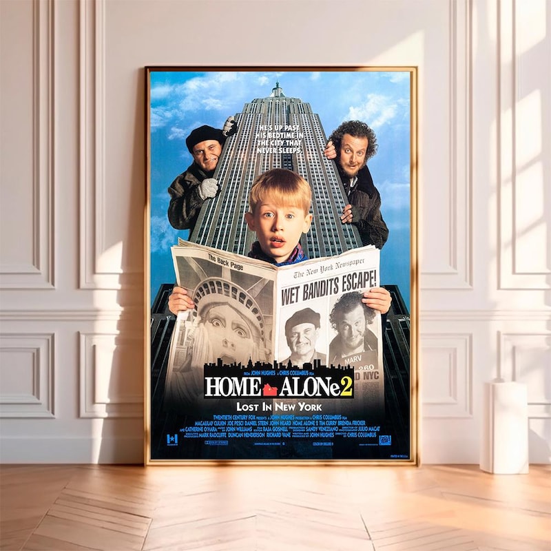 Home Alone 2 Movie Poster - Etsy