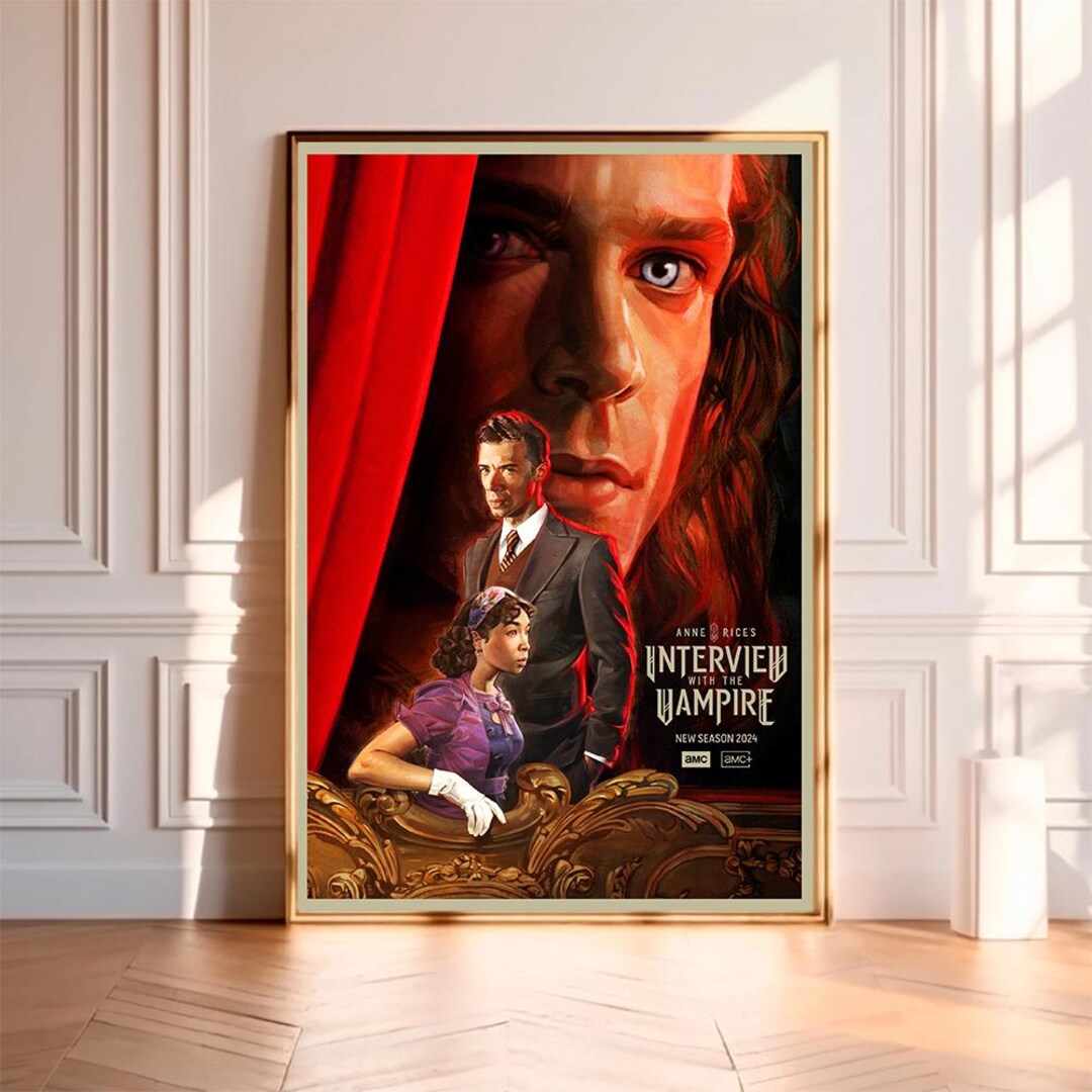 Interview With the Vampire--movie Poster,high Quality Canvas Print ...