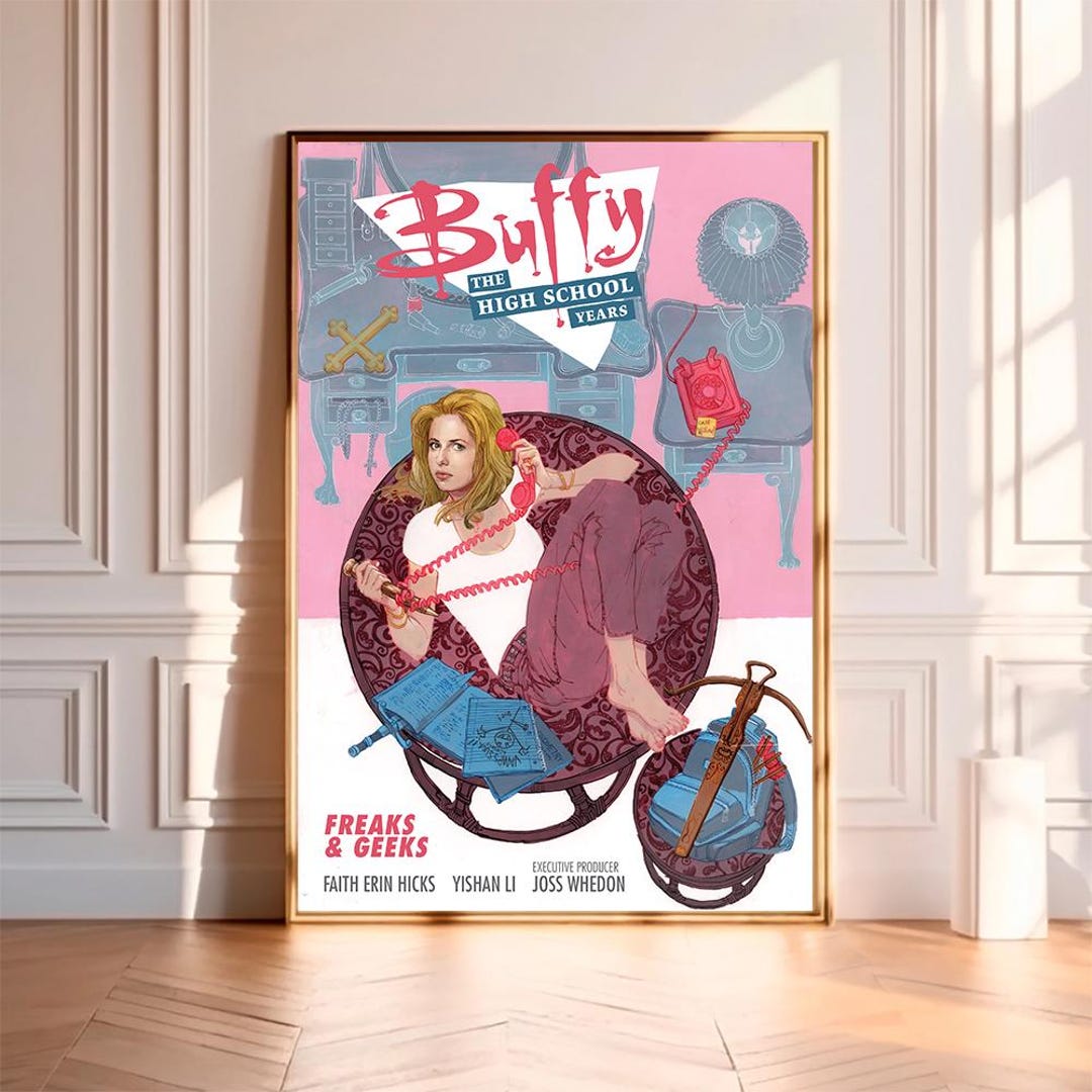 Digital Buffy the Vampire Slayer--movie Poster,high Quality Canvas ...