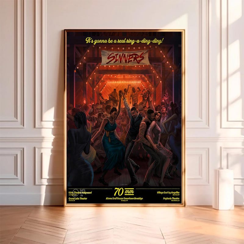 Sinners Movie Posters - Etsy UK