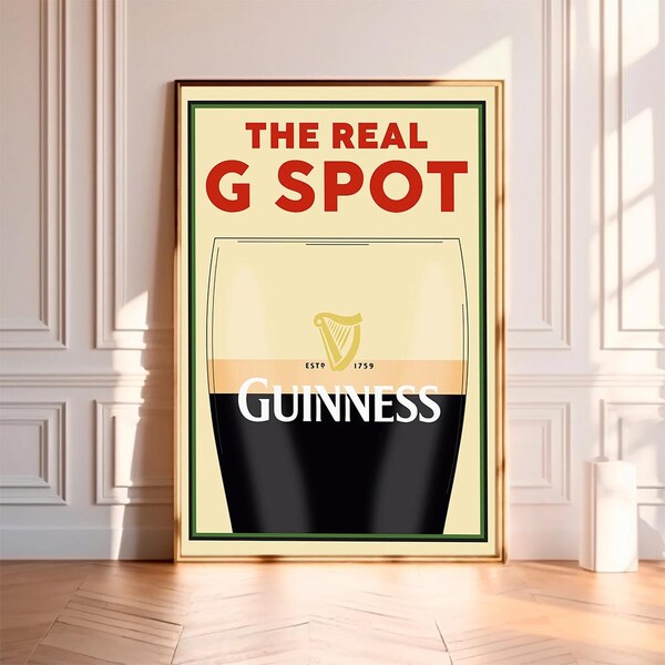 Guinness Print - Etsy UK