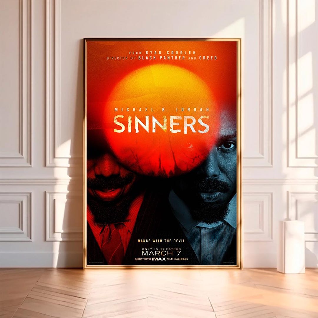 Sinners--movie Poster,high Quality Canvas Print, Wall Art, Room Decor ...