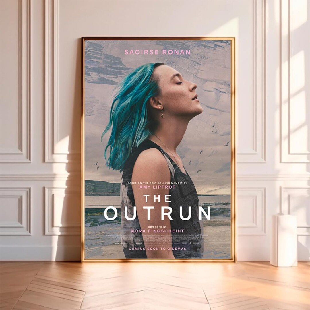 The Outrun (2024)--movie Poster,high Quality Canvas Print, Wall Art ...