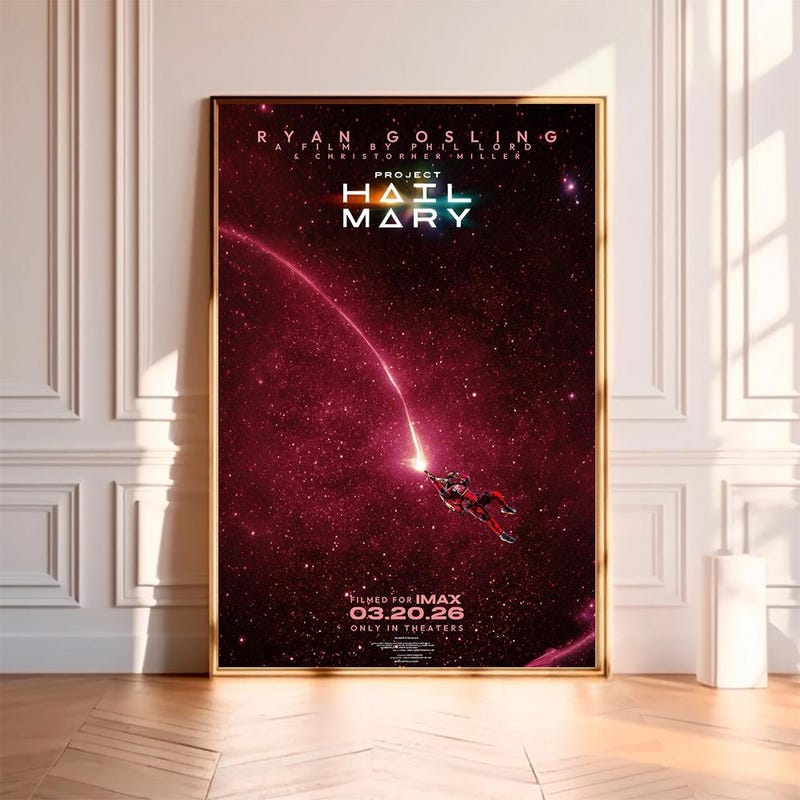 Project hail mary 2026 poster - Etsy Polska