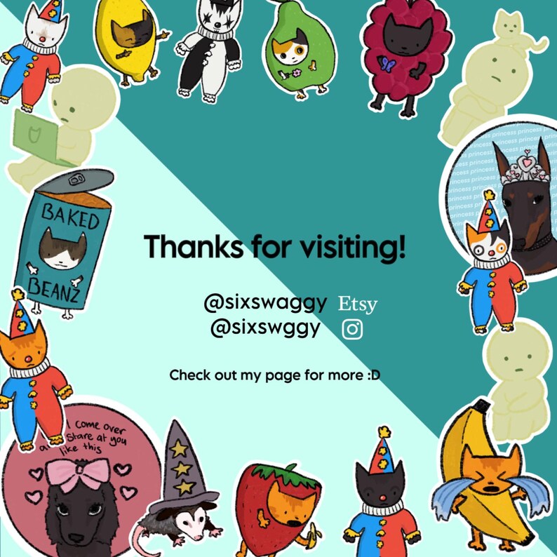 Jojo Siwa Karma Cat Sticker - Etsy