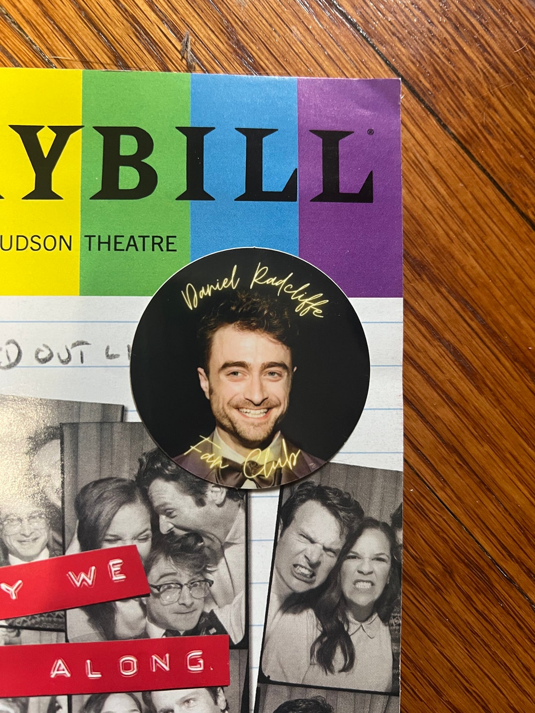 Daniel Radcliffe Fan Club Sticker - Etsy
