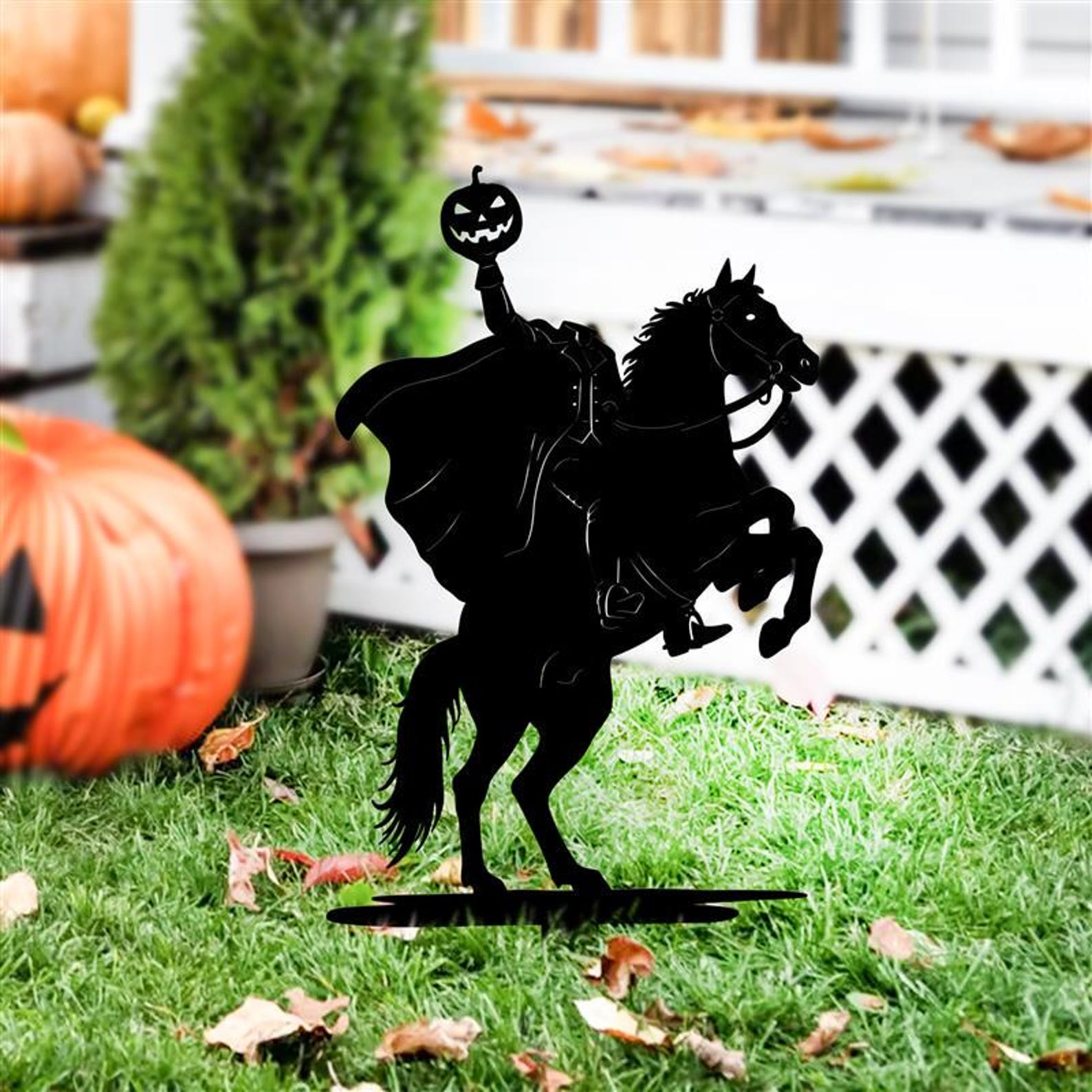 Headless Horseman Outdoor Decoration