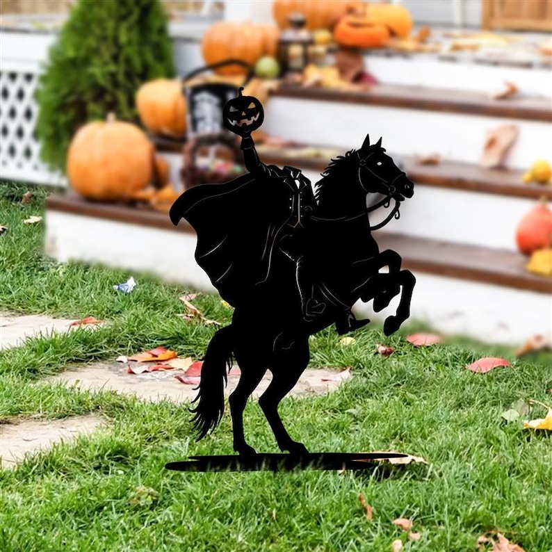 Headless Horseman Outdoor Decoration