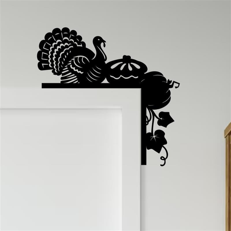 Custom Turkey Monogram Metal Sign, Thanksgiving Sign, Thanksgiving ...