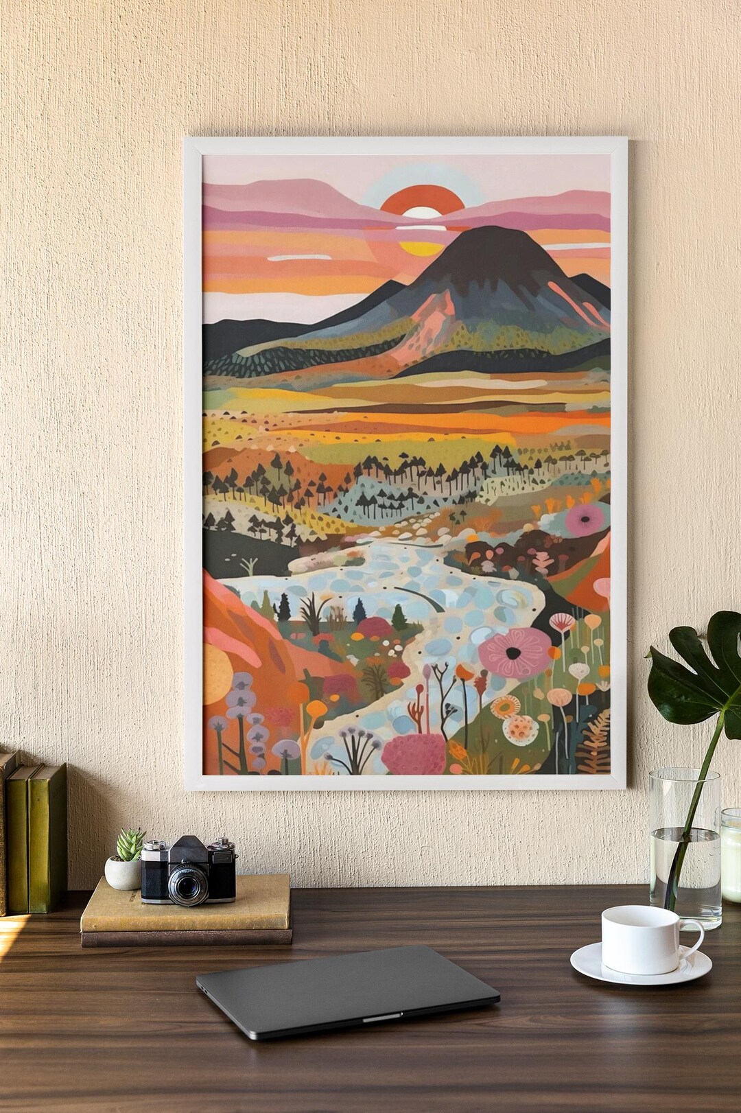 Paint by Number - Nature Paint by Numbers - Whimsical Decor - Paint by ...