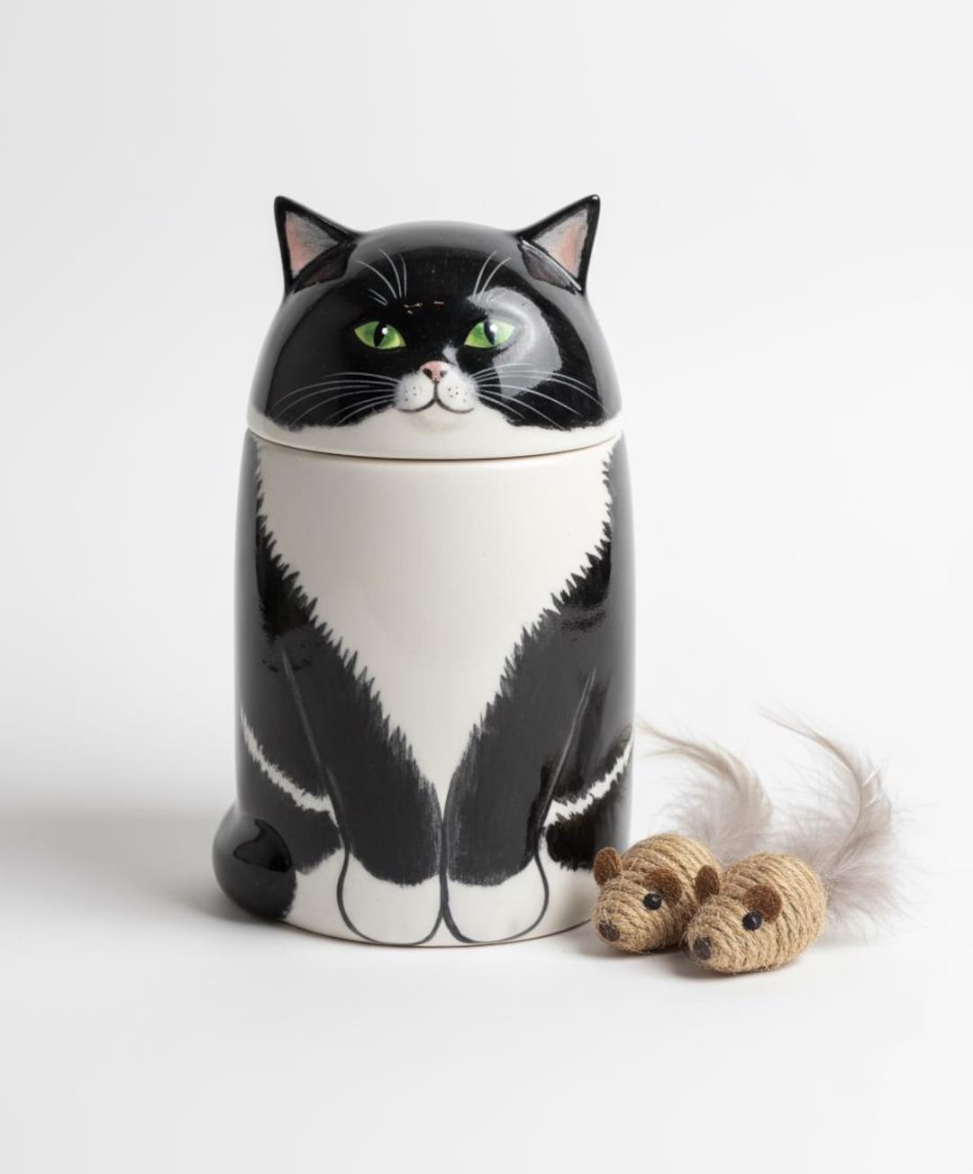 Custom Cat Urn – Hand-painted Pet Memorial | Personalized Ceramic Pet ...