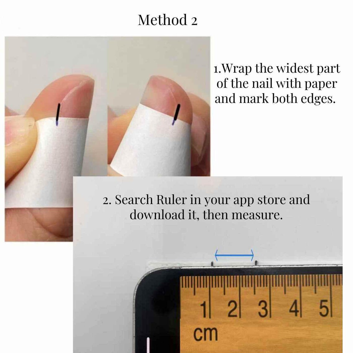 Upgraded Security Hold Handmade Press on Nails Heart, Starburst, and ...