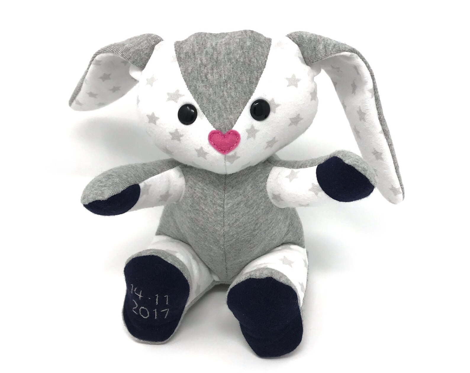 Keepsake Memory Bunny Rabbit LARGE: Upcycled From Your Own - Etsy