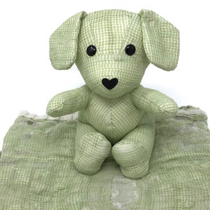 Keepsake Memory Puppy Dog Stuffed Animal Made From Your Baby - Etsy