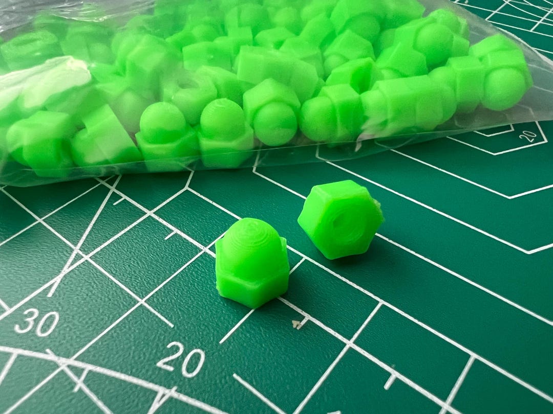 Colorful Pinball Acorn Nut/post Cap (25-pk) - Etsy