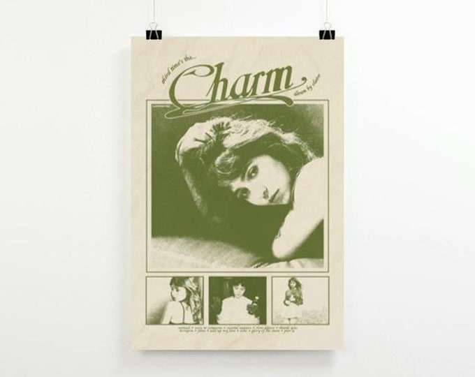 Clairo Charm Album Cover Tracklist Poster // 11 X 17 In, Music Poster ...