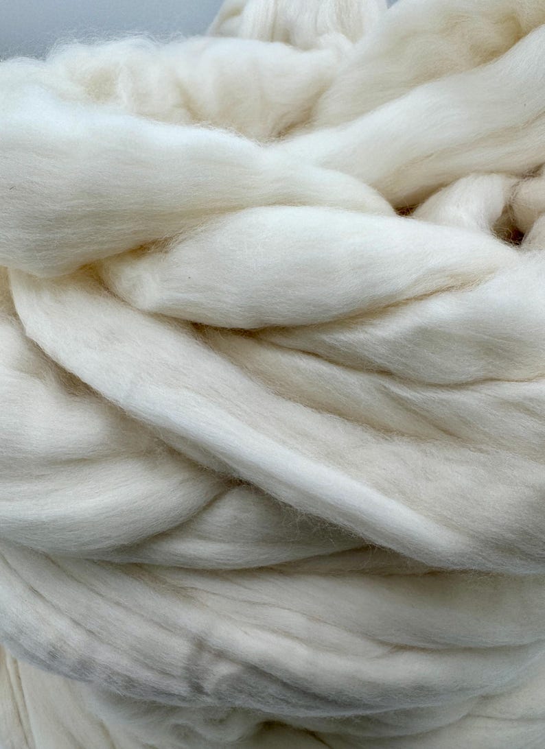 Wholesale Merino Wool Roving – 19.5 Micron, Undyed White Fiber - Etsy