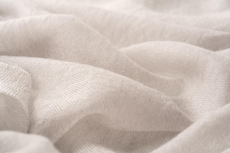 4 Colors Superfine Pure Merino Wool Scarf/feather Light/portable/travel ...