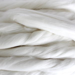 100% Angora Rabbit Hair Roving/combing Tops/undyed Fiber/felting ...