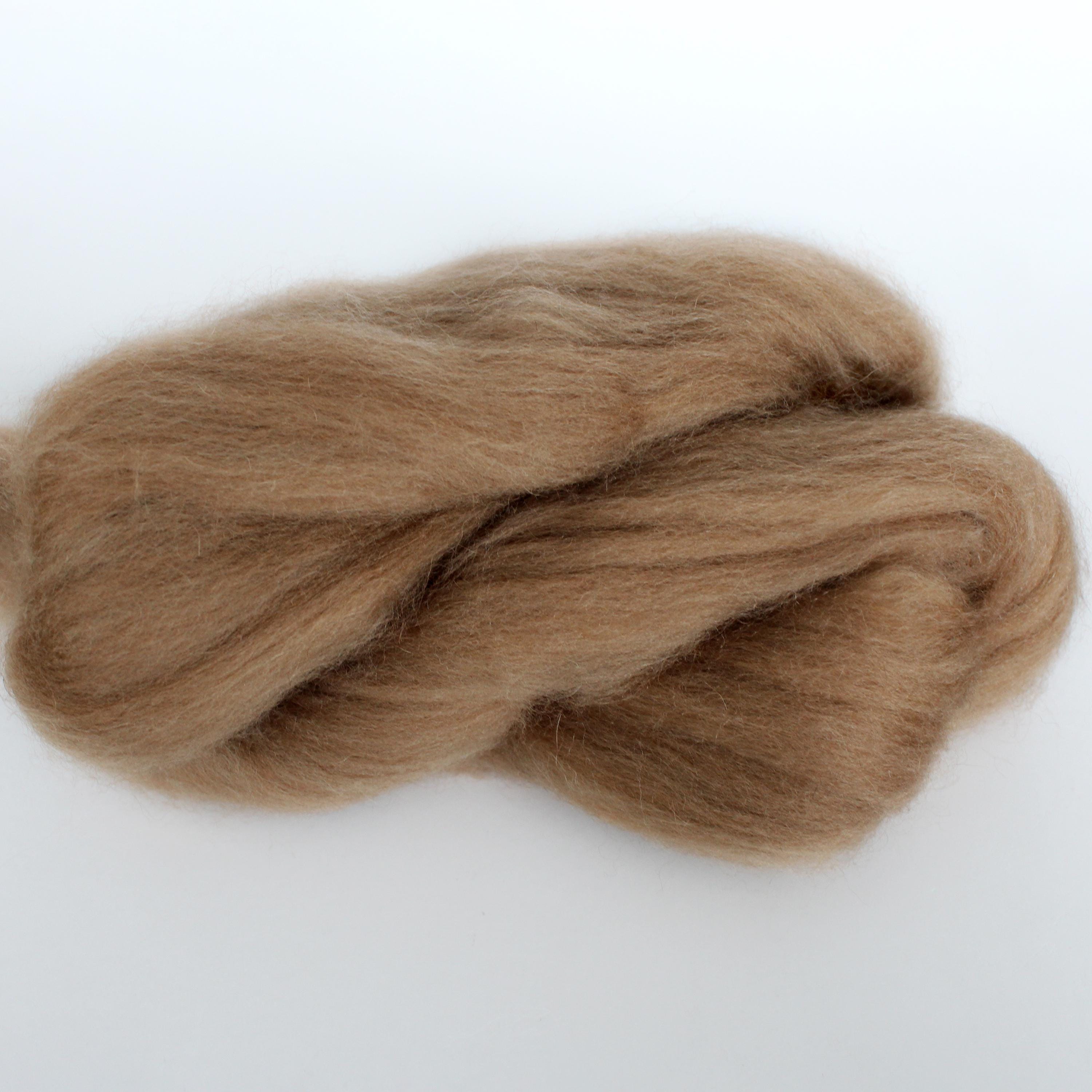 100% Camel Brown Roving/combed Tops/undyed Fibers/felting/spinning/for ...