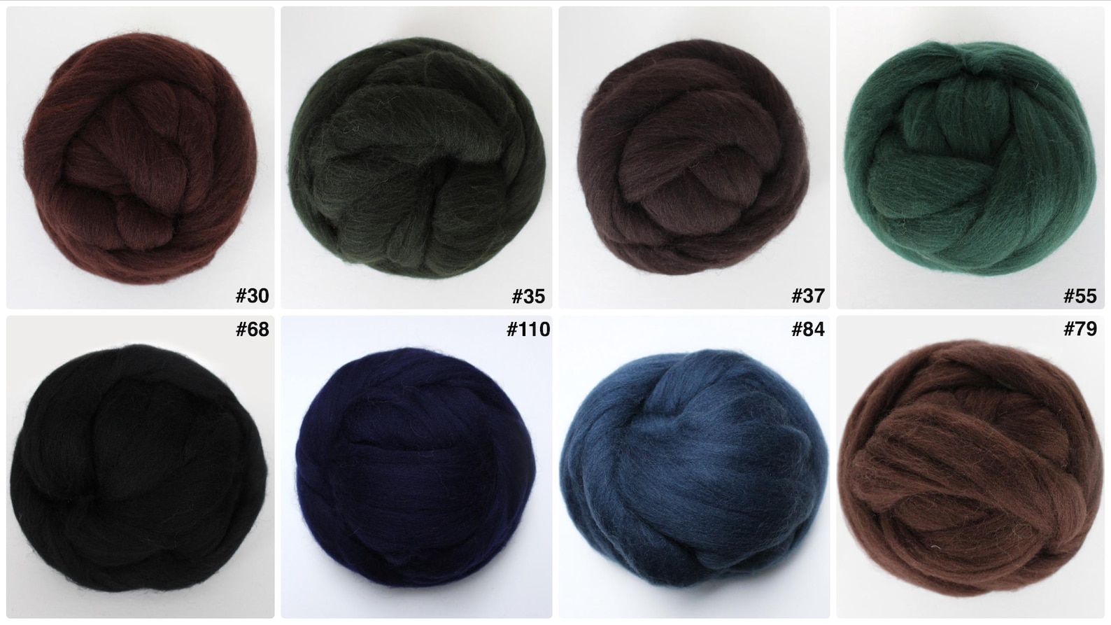 43 Colors 100% Merino Wool Roving Felting/needle Felting/spinning/super ...