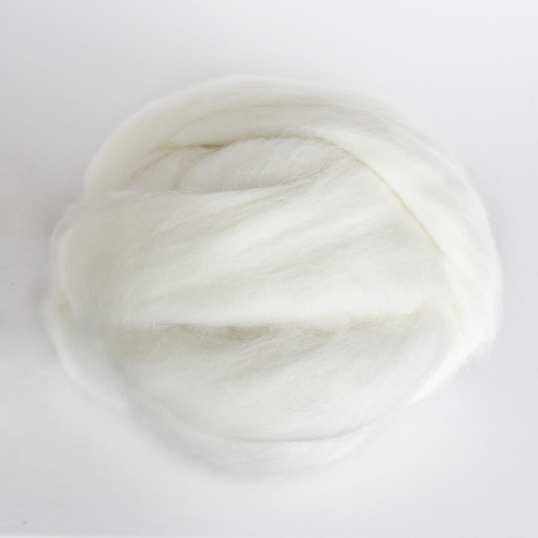 100% Angora Rabbit Hair Roving/combing Tops/undyed Fiber/felting ...