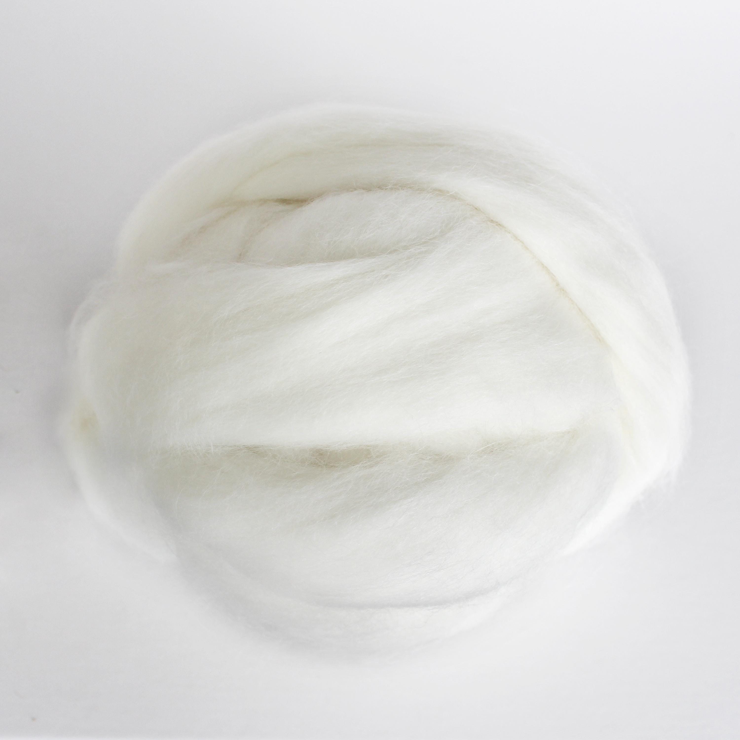 100% Angora Rabbit Hair Roving/combing Tops/undyed Fiber/felting ...