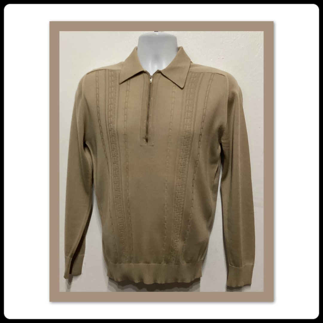 MV033 Vintage Long Sleeve Banlon Knit - Etsy