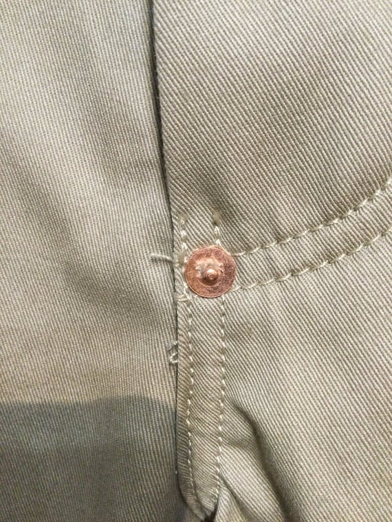 1920s vintage reproduction chinos by Evil Denim - Gem