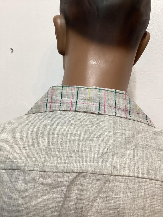 Vintage 1950's fleck panel shirt - Gem