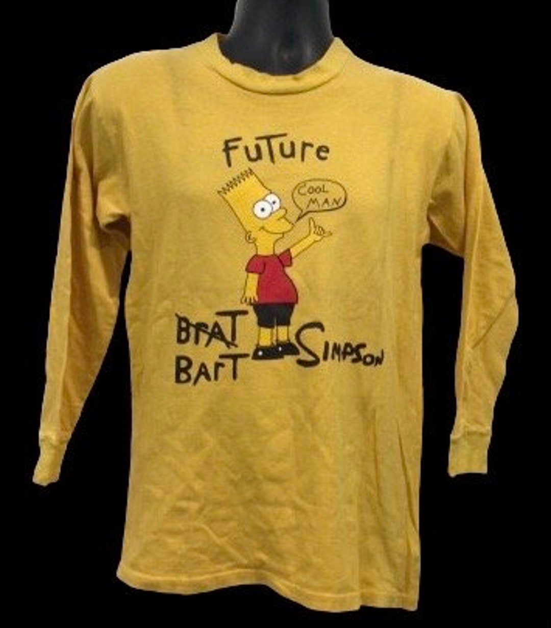 Vintage Original 1989 Bart Simpson Dc Tee, Size M…j102 - Etsy