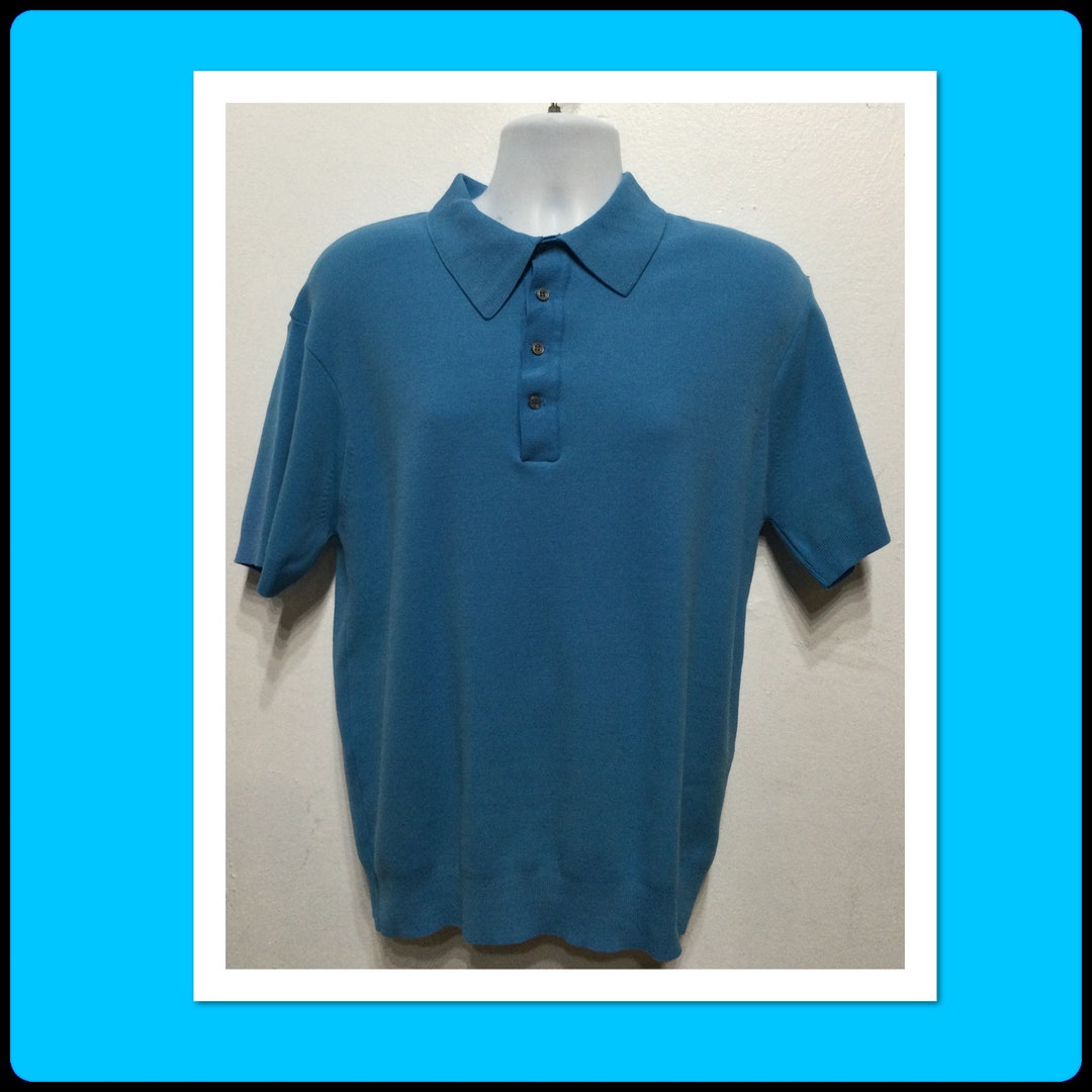 Vintage 1960s/70s Banlon Knit Shirt. - Etsy
