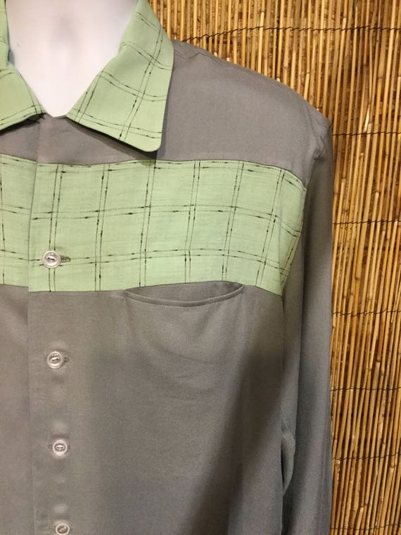 Vintage reproduction 1950s Hollywood Rogue mint green… - Gem