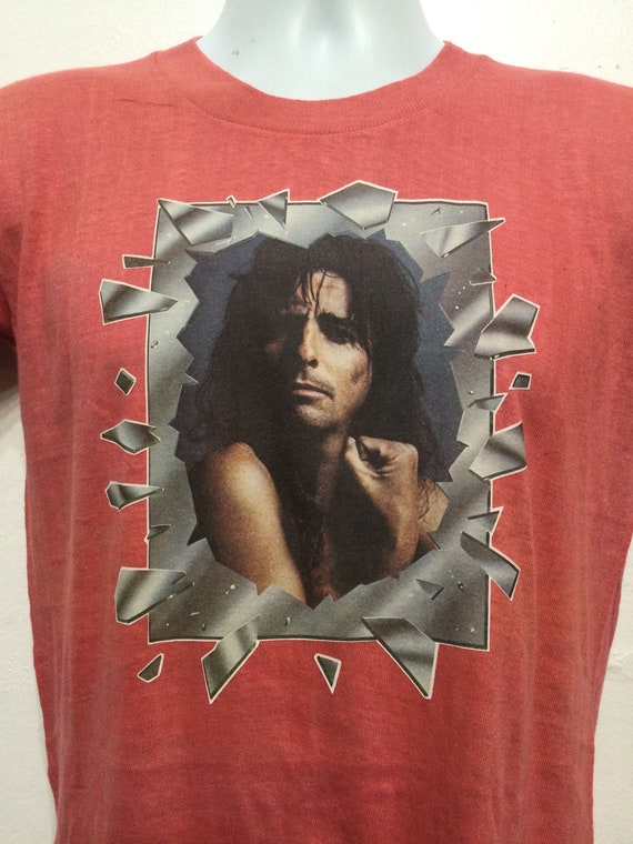 Vintage 1970s original Alice Cooper decal tee. Size m… - Gem