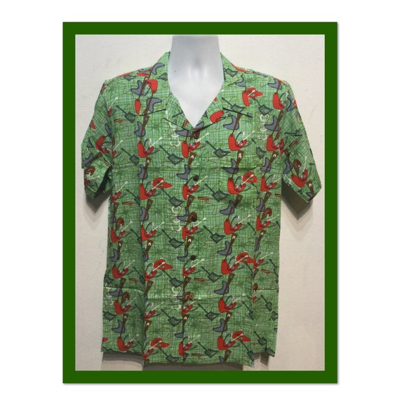 americana 1950s style rayon - Gem