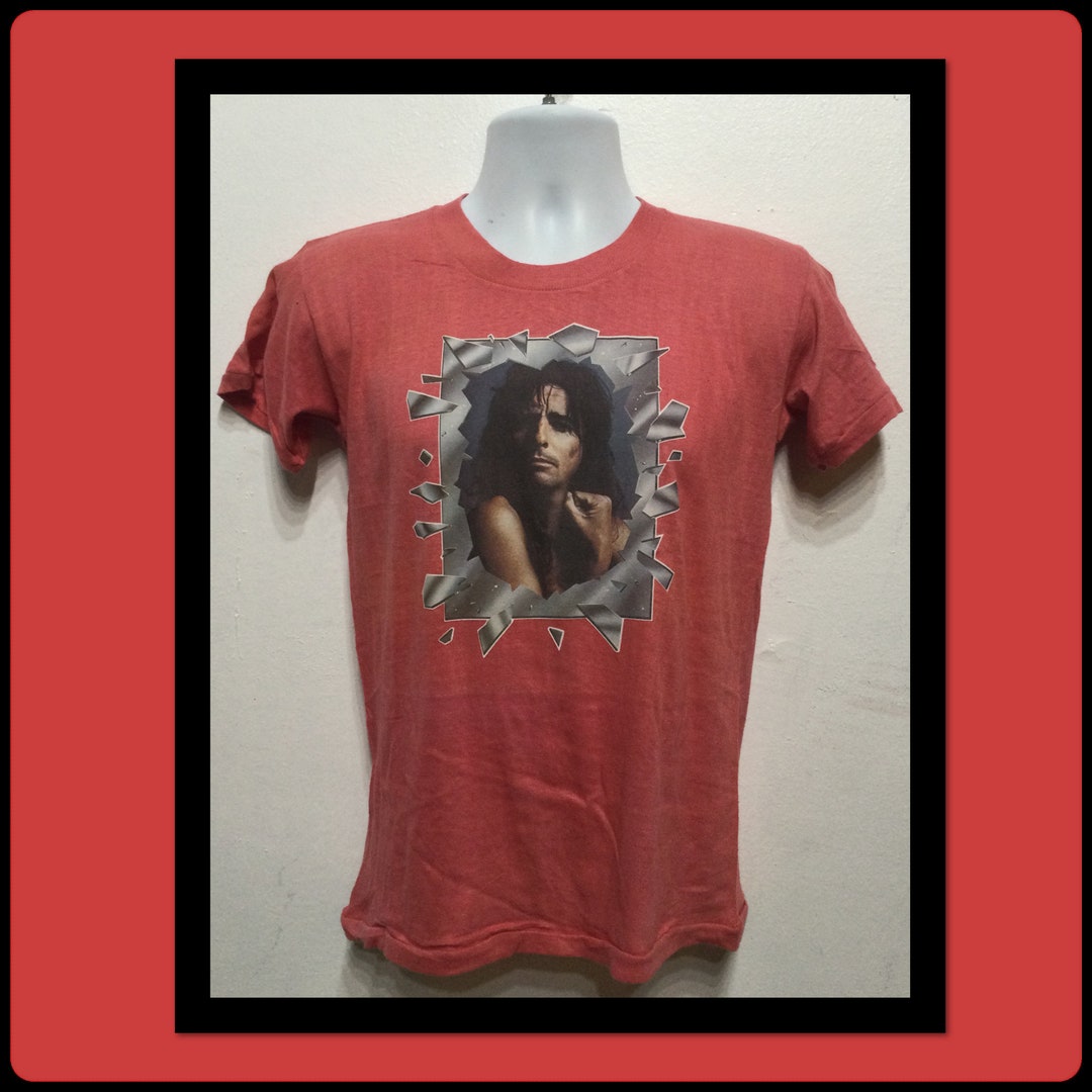 Vintage 1970s Original Alice Cooper Decal Tee. Size Medium - Etsy