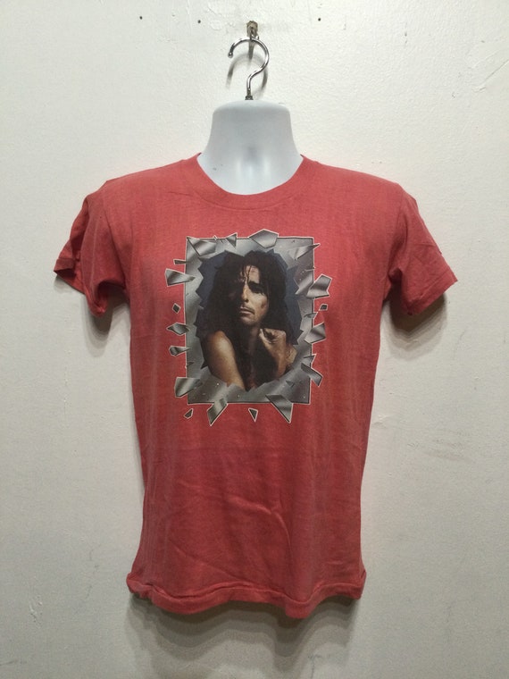 Vintage 1970s original Alice Cooper decal tee. Size m… - Gem