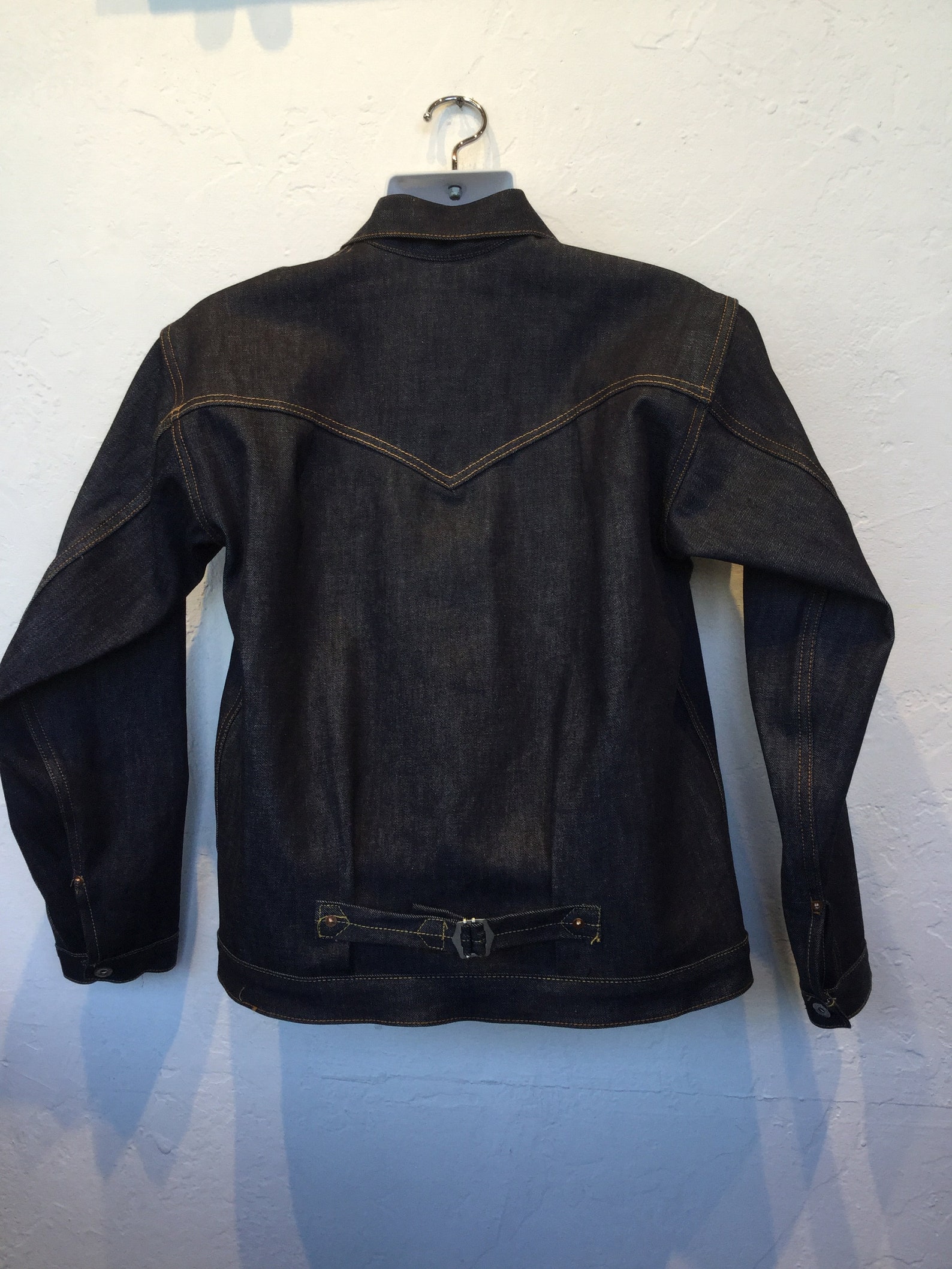 Evil Denim 1930's Vintage Reproduction Indigo Buckle Back Jacket ...