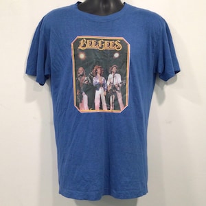Vintage Original 1978 Bee Gees Decal Tee, Size Xl…j681 - Etsy