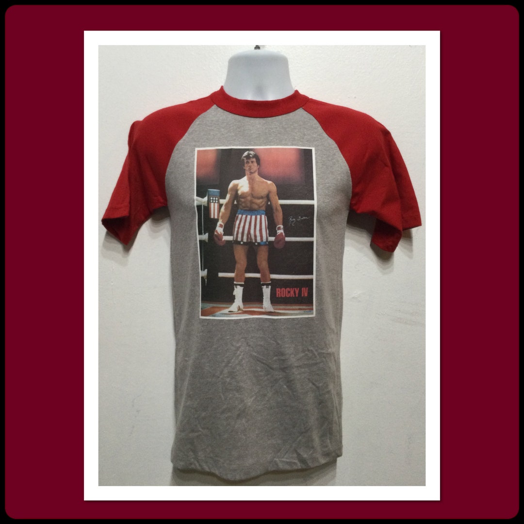 Vintage 1976’s Original Rocky Decal Jersey T-shirt. Size Small - Etsy