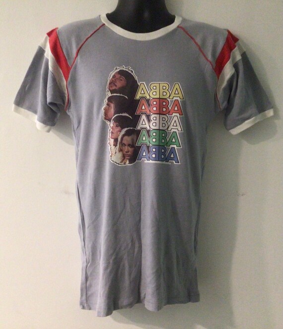 Vintage original 1979 ABBA two tone decal tee, size M… - Gem