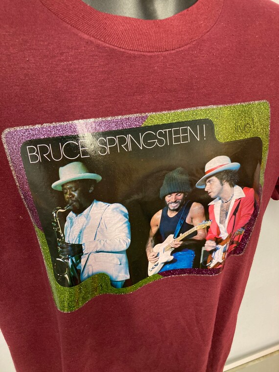 Vintage 1970’s original Bruce Springsteen band tee E14 - Gem