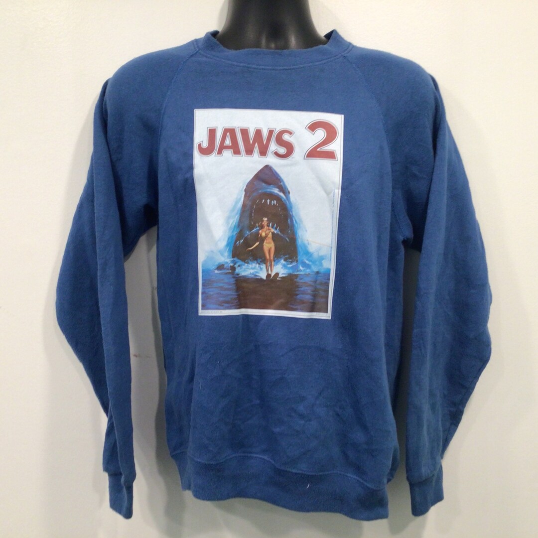 Vintage Original 1978 Jaws Two Tone Dc Sweat, Size M…j204 - Etsy