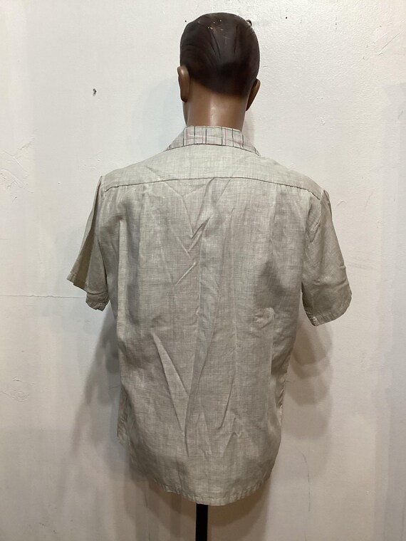 Vintage 1950's fleck panel shirt - Gem