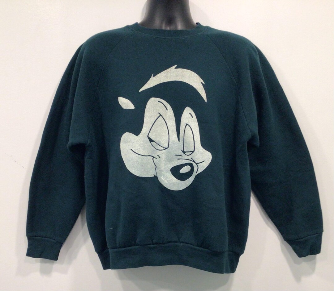 Vintage Printed Pepe La Pew Sweat, Size Xl…j577 - Etsy