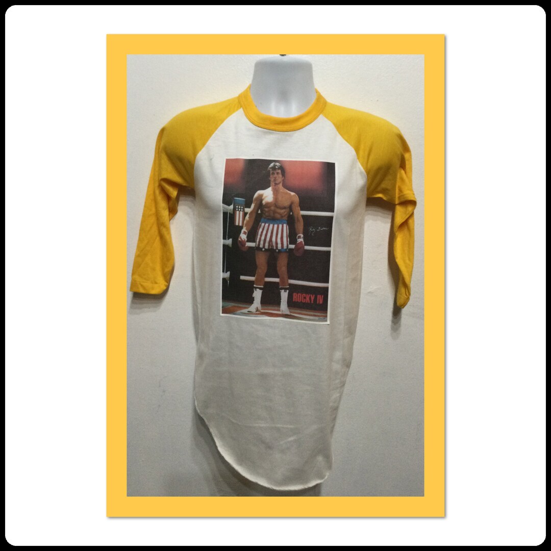 Vintage 1976’s Original Rocky Decal Jersey T-shirt. Size Large Junior ...