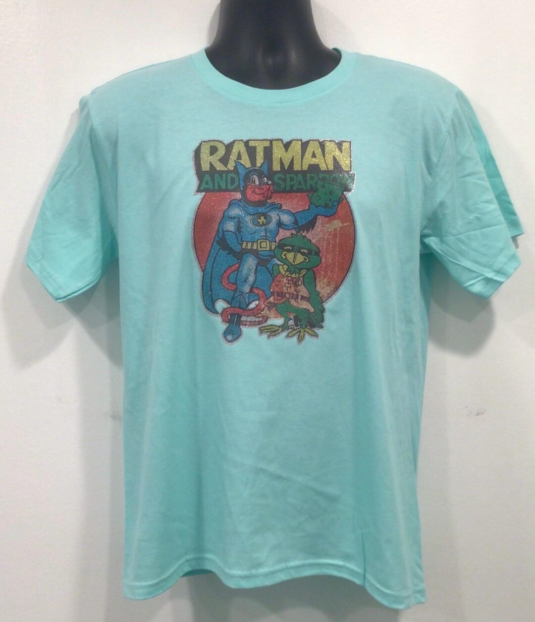 Vintage Original Batman/ratman Decal on Unworn Tee, Sizem…j391 - Etsy